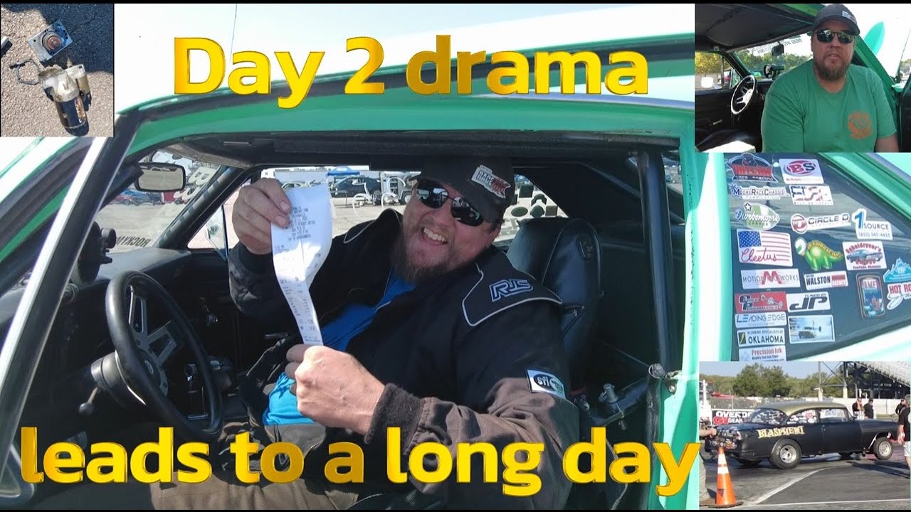 Day 2 2024 drag week in 496 bbc nitrous powered Nova Day 2 Lucas Oil ...