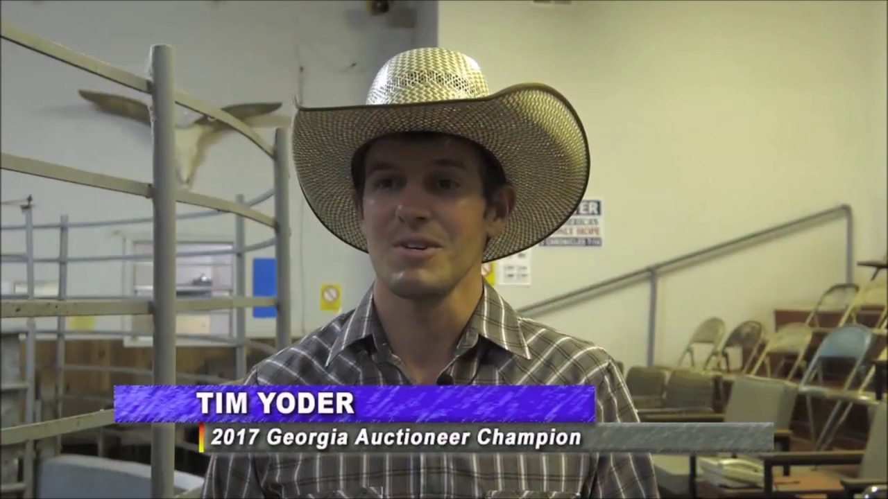 TIM YODER - World Class Auctioneer - YouTube