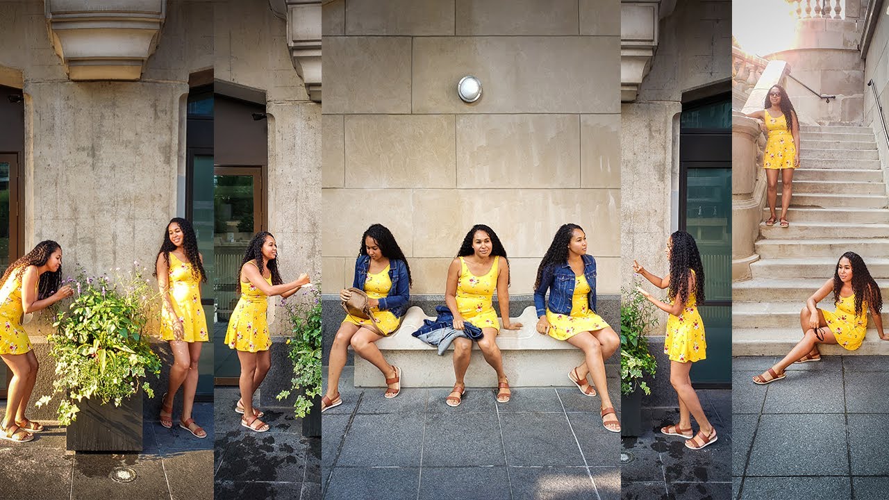 4 CREATIVE PANORAMA Portrait Photo 📷 TRICK IDEAS WITH CELL PHONE ...