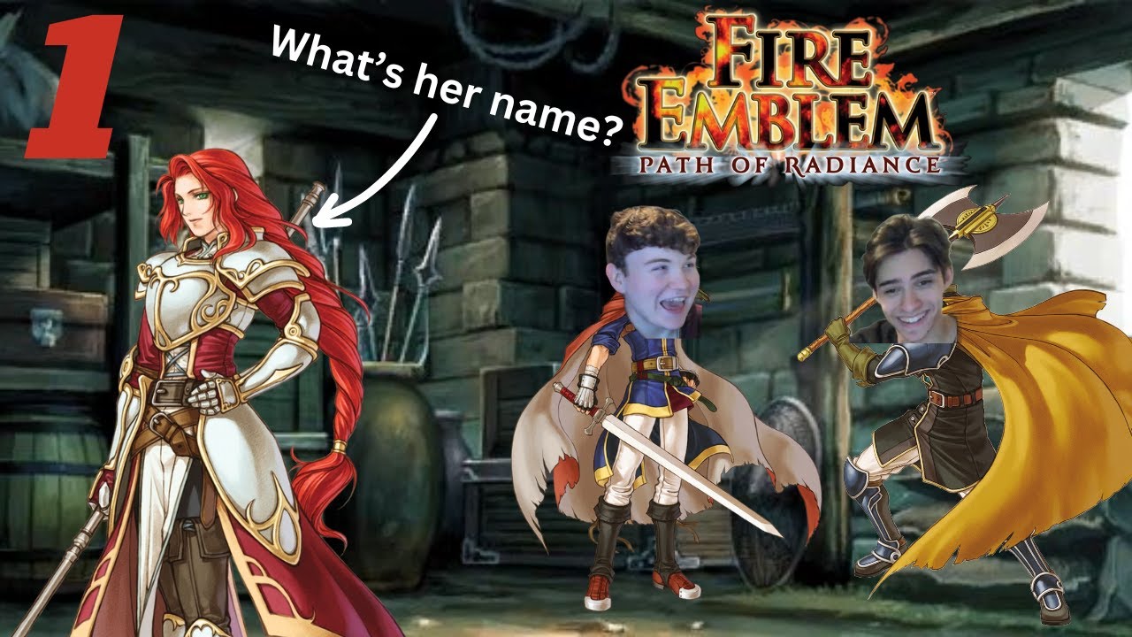 IT'S "TITANIA" | Fire Emblem Path of Radiance #1 - YouTube