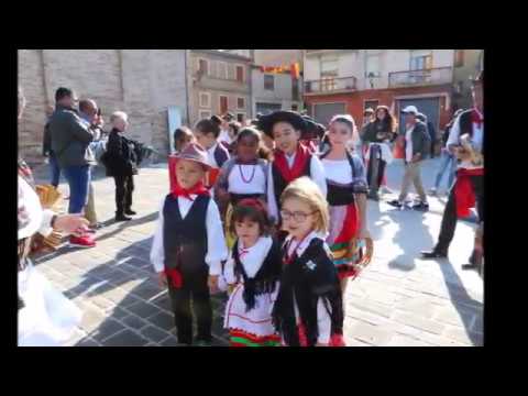 Saltarello alla 58° edizione del Grappolo d'oro Potenza Picena - YouTube