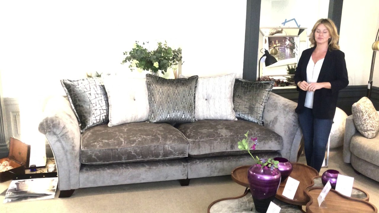 Anastasia sofa from Ashley Manor | Mia Stanza, Nantwich, Cheshire - YouTube