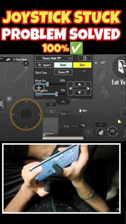 Joystick stuck problem slove #bgmi #pubg #bgmijoystickstuckproblem#jonathansensitivity - YouTube