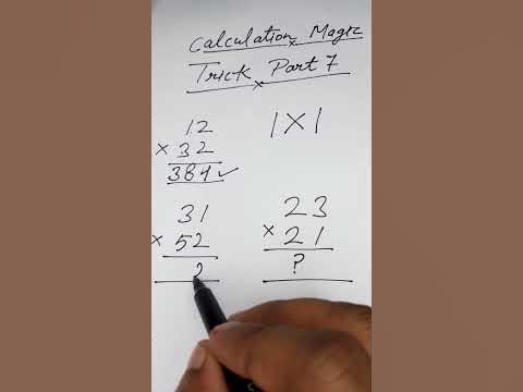 FIRE🔥CALCULATION MAGIC TRICK , FAST SHORT TRICK #shorts #maths #mathstricks #calculation #viral ...
