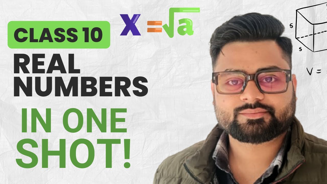 "Class 10 Real Numbers | Easy Explanation + Important Questions" - YouTube