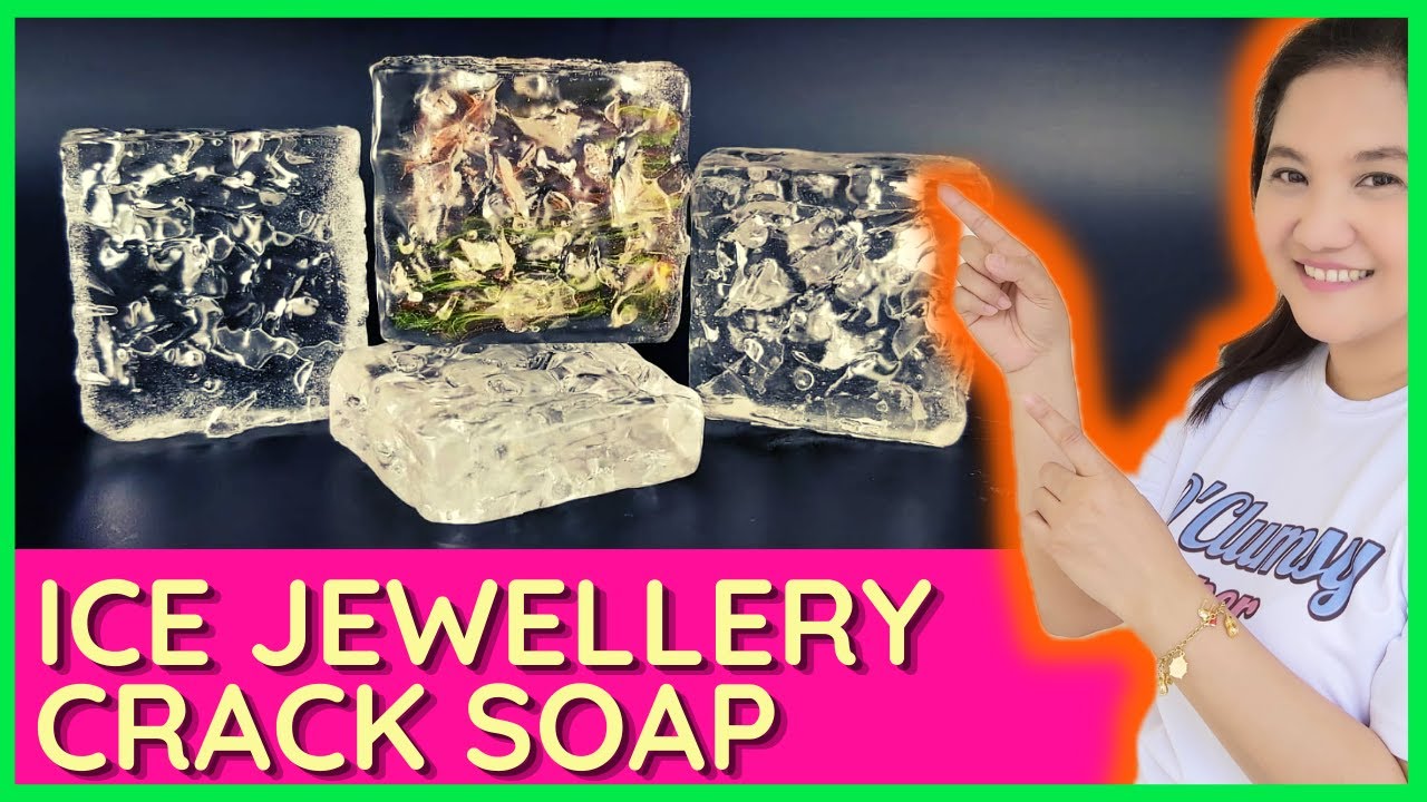 DIY: How to make Crack Amino Acid Transparent Soap | Iced Jewelry ...