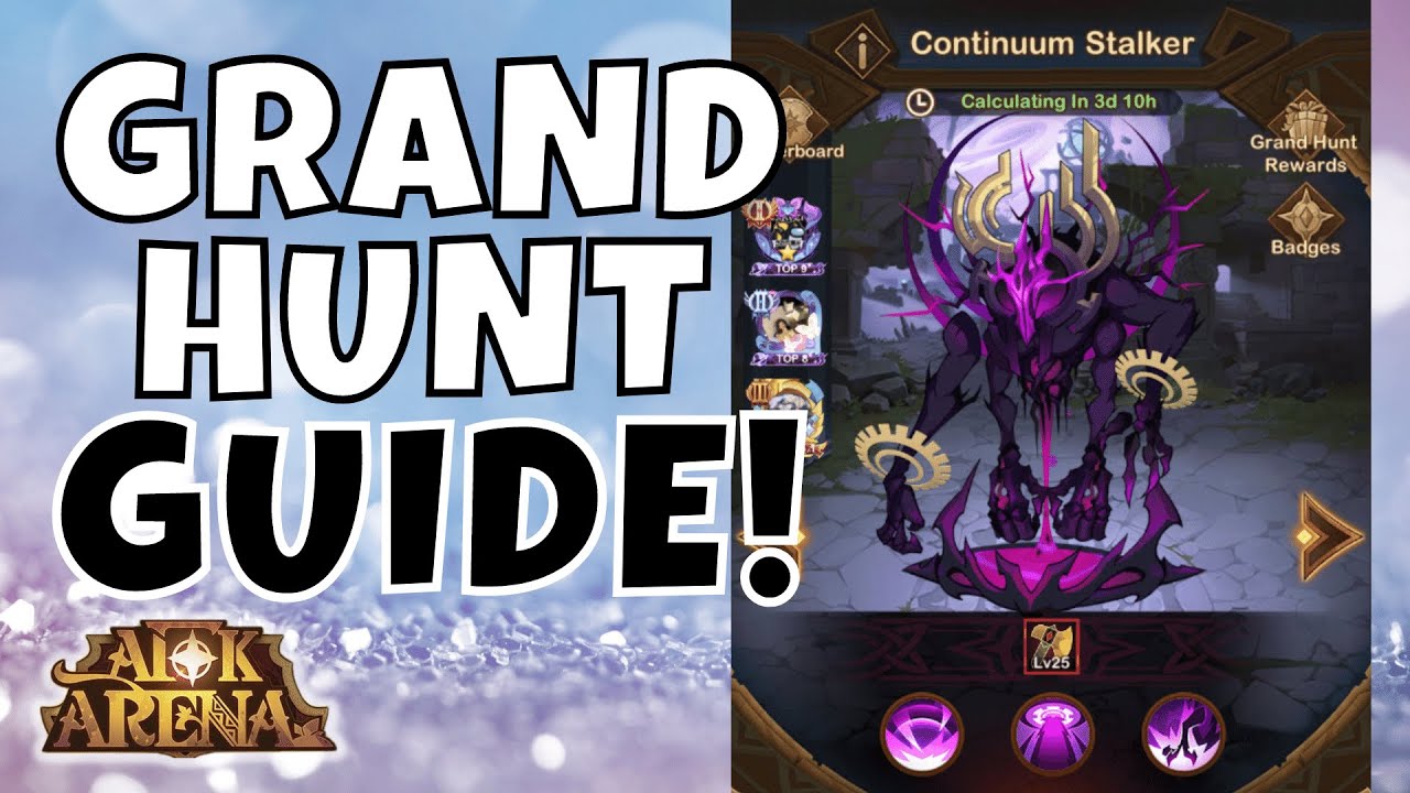 FINAL GRAND HUNT - CONTINUUM STALKER GUIDE! [FURRY HIPPO AFK ARENA ...
