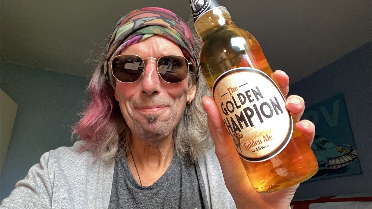 Real ale tasting.. Golden Champion - YouTube