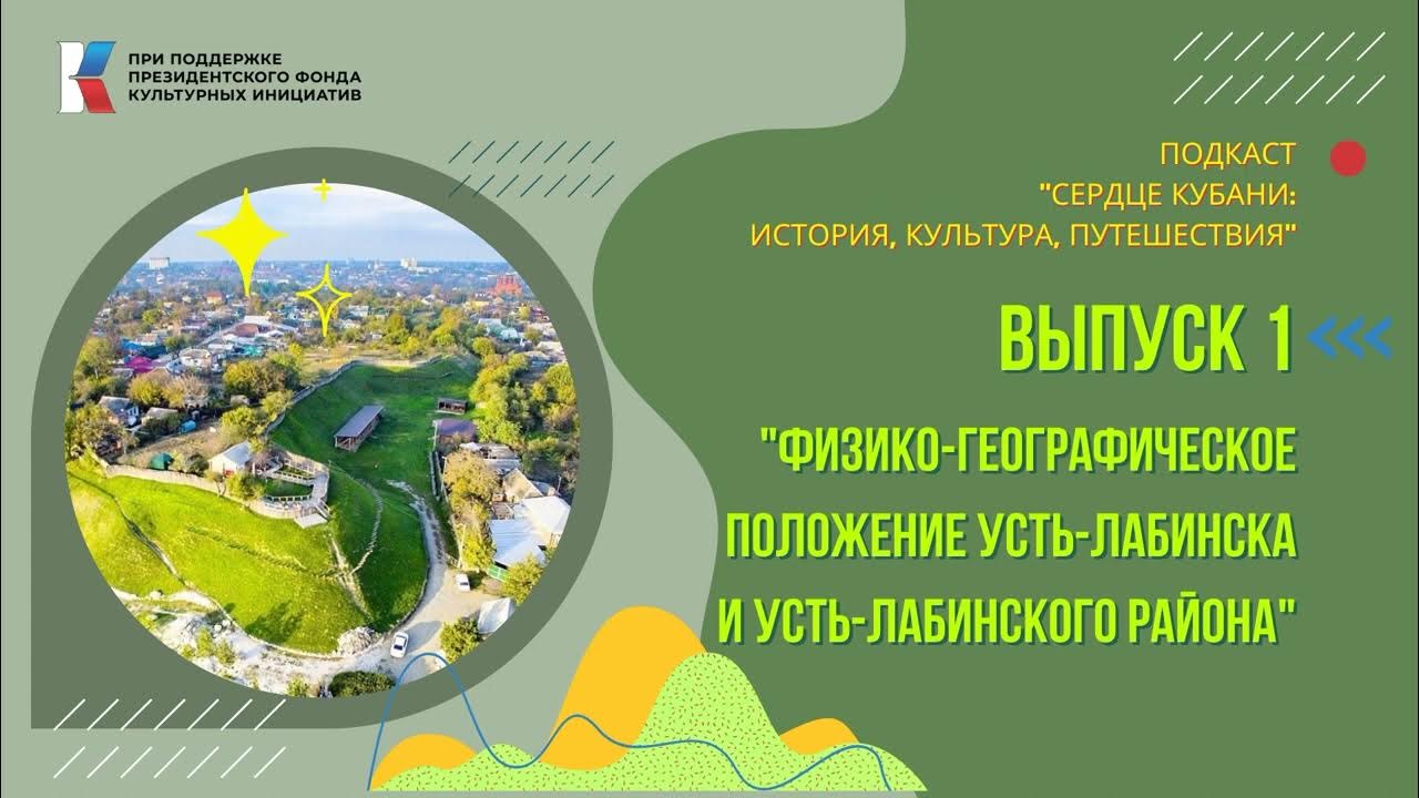 Сердце Кубани. Вып.1 || Физико-географическое положение г. Усть ...