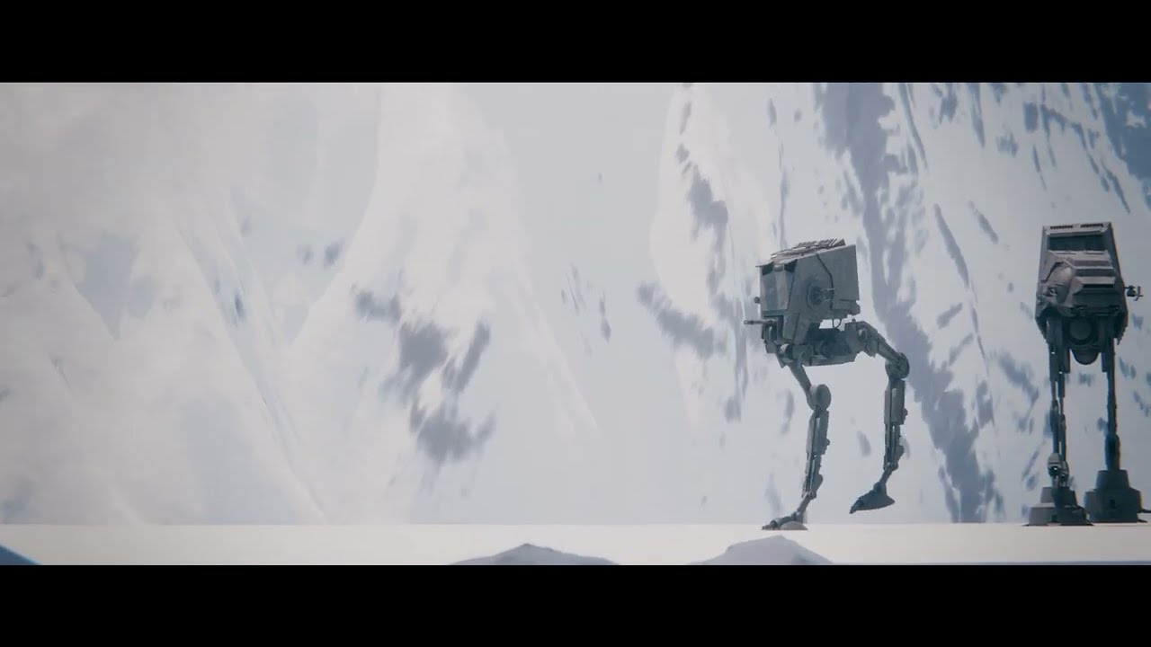 Star Wars- AT-ST Scout...... Assault On Hoth - YouTube