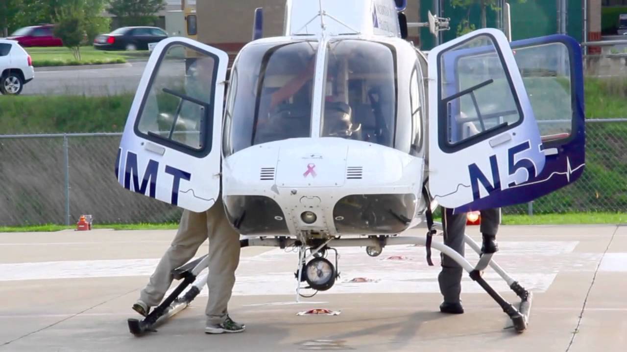 Got hired with Med-Trans GMR flying Bell 407 - going through training ...