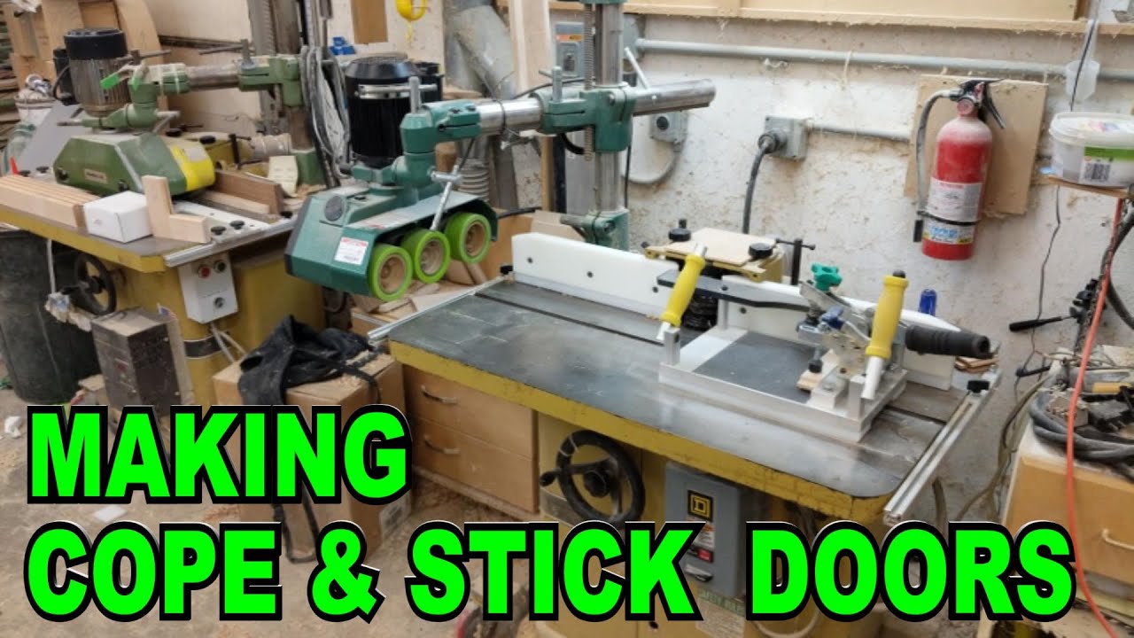 Making Cope And Stick Flat Panel Doors # 292 - YouTube