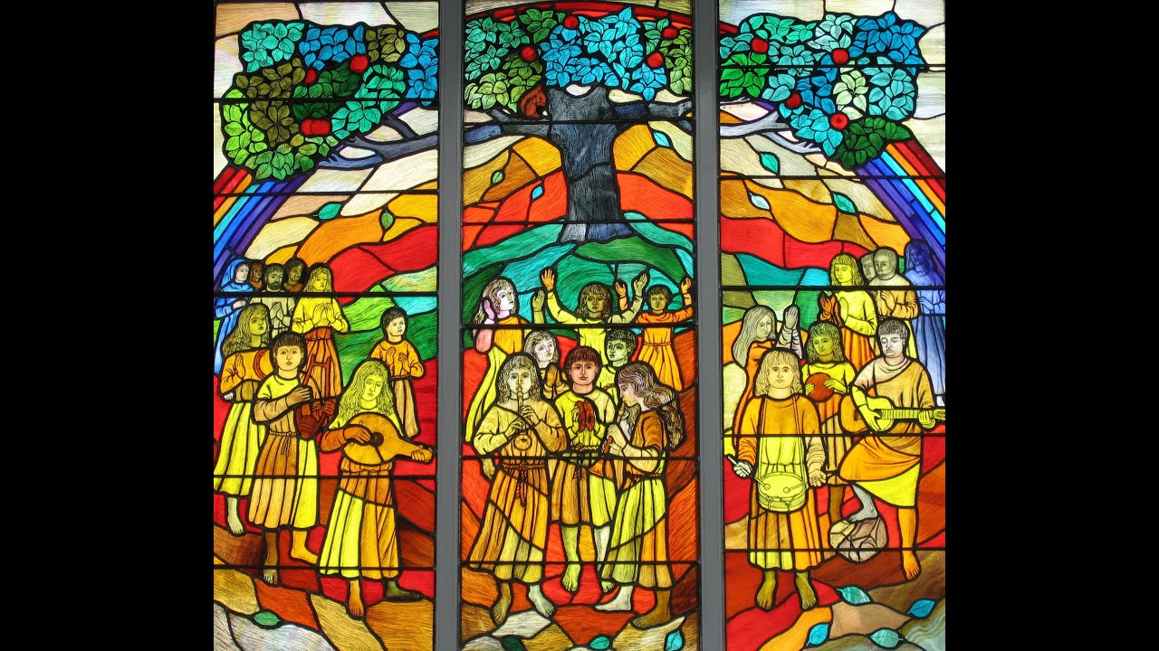 Church Meditation - The Saints Window: All holy men and women, pray for ...