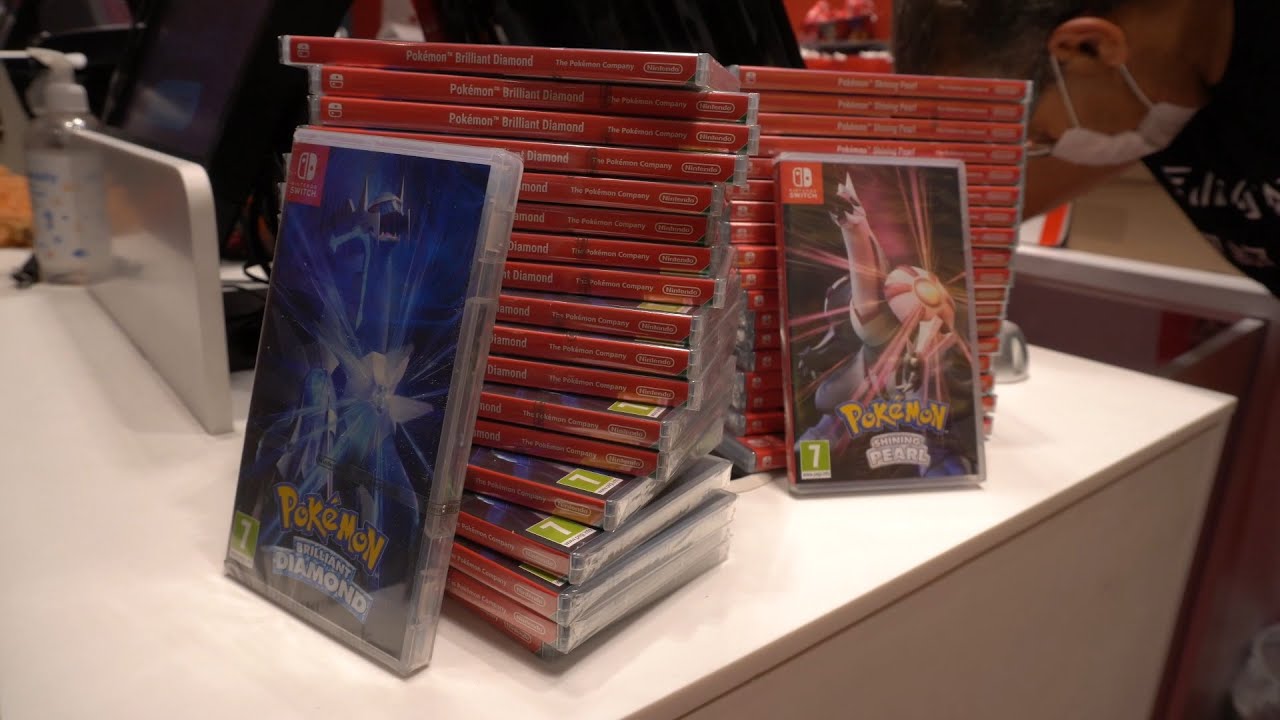 Midnight Launch @ Nintendo Tel-Aviv Store — Pokémon Brilliant Diamond ...