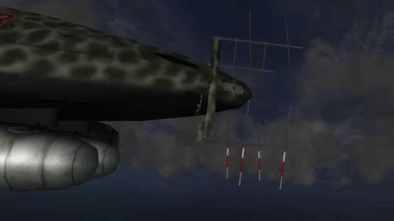 IL2-1946 SAS -MOD Me-262B-1a Nachtjager (Night Radar) - YouTube