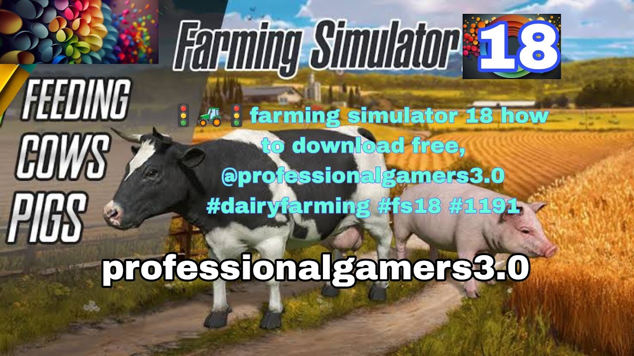 🚦🚜🚦farming simulator 18 how to download free, @hiteshmamankaroffcial # ...