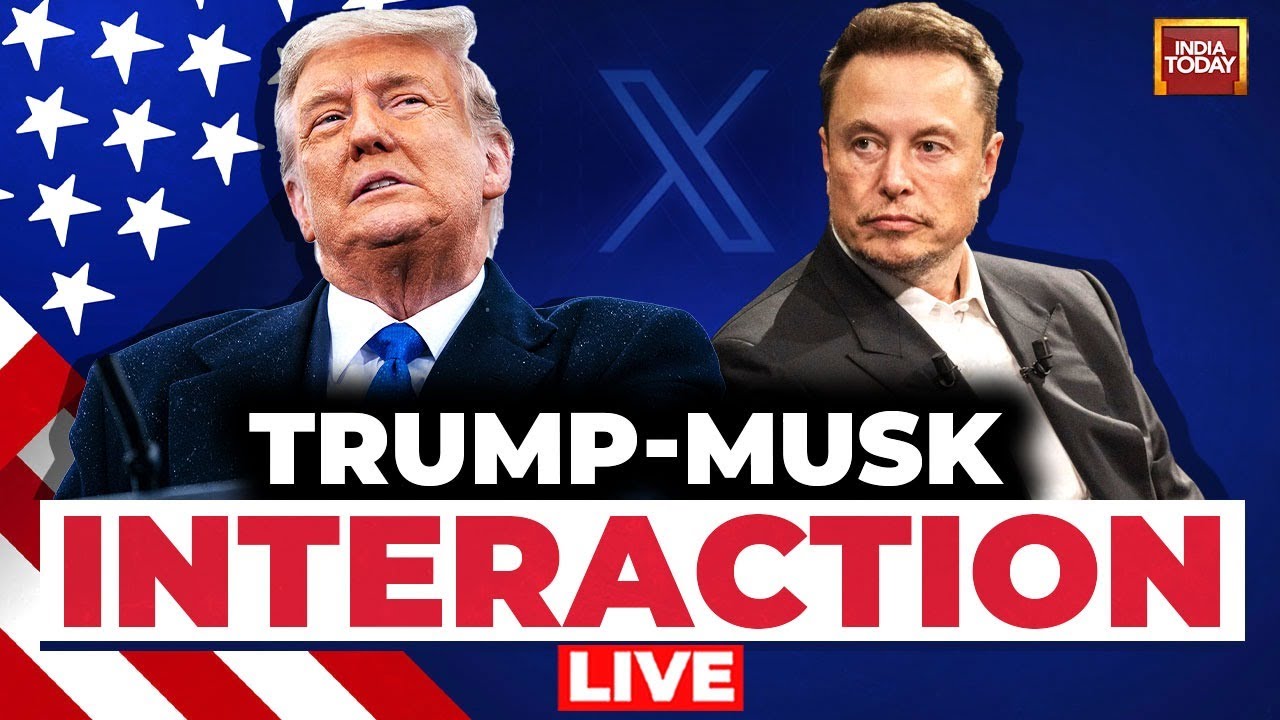 Trump - Musk Interview LIVE | Donald Trump Interview With Elon Musk ...