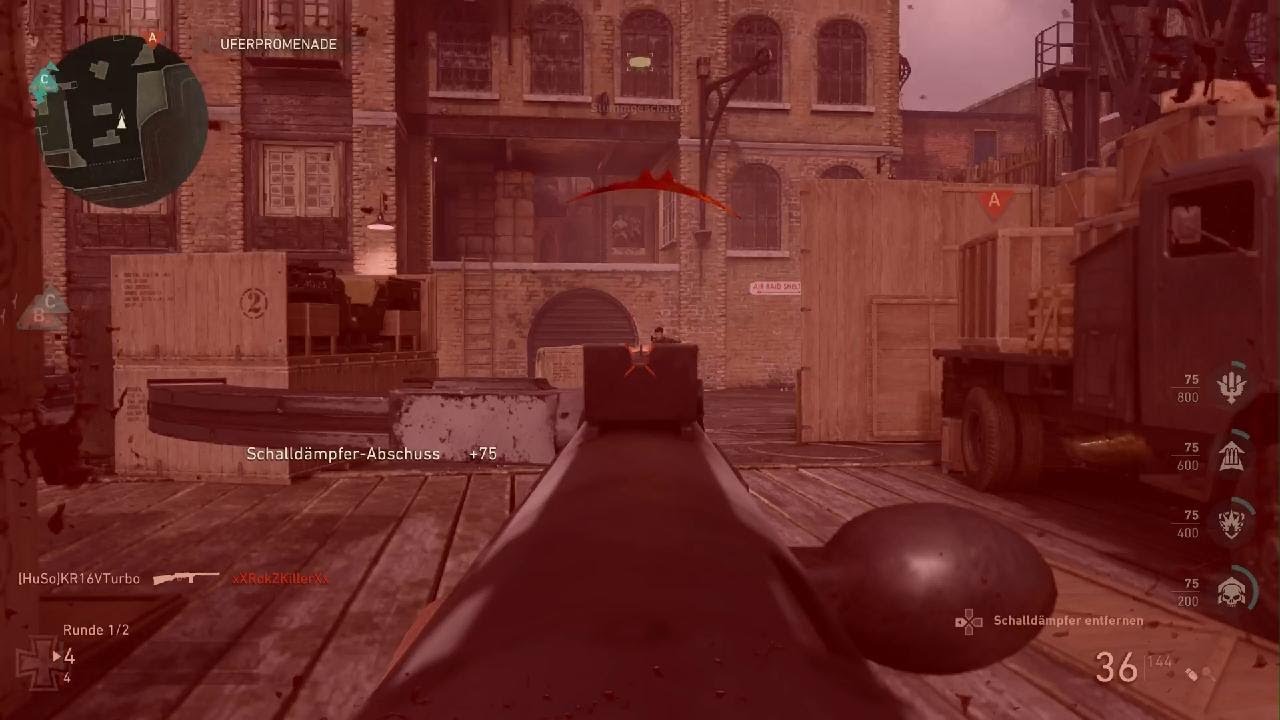 Call of Duty WW2 V2 Nuke auf London Docks.....Ich mag die Map! - YouTube