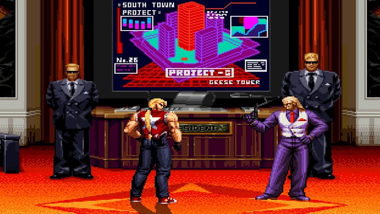 Mugen - Terry Bogard vs. Young Geese Howard - 泰瑞 vs. 年輕吉斯 - YouTube