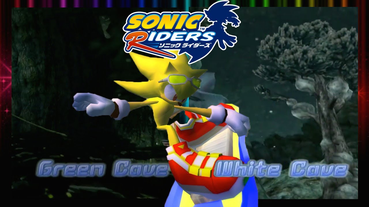 Super Sonic Sunday : Sonic Riders : Green Cave & White Cave - YouTube