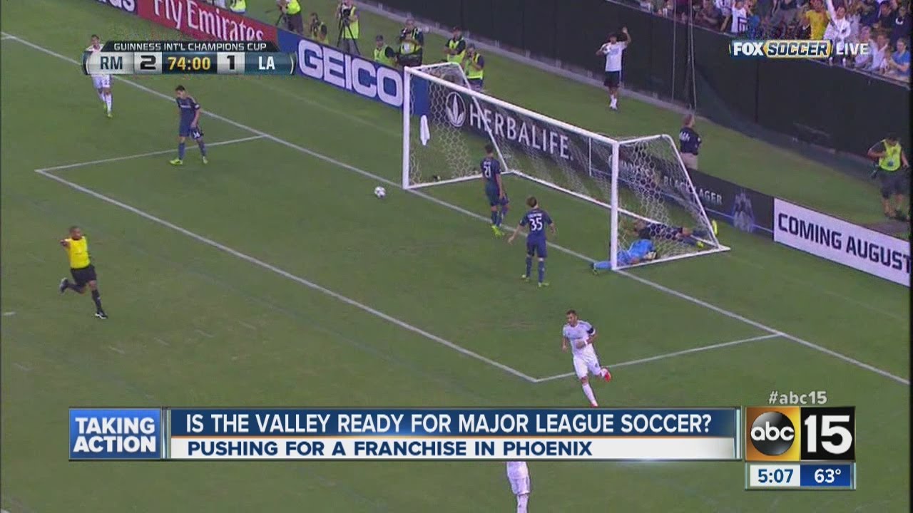 Could a Major League Soccer team be coming to Phoenix? - YouTube