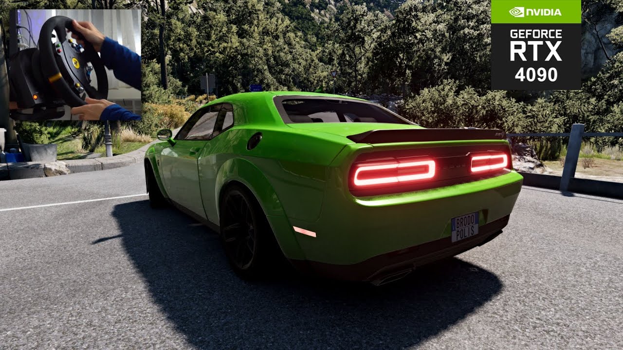 BeamNG Dodge Challenger SRT Widebody (4090 RTX And 13900k Gameplay ...