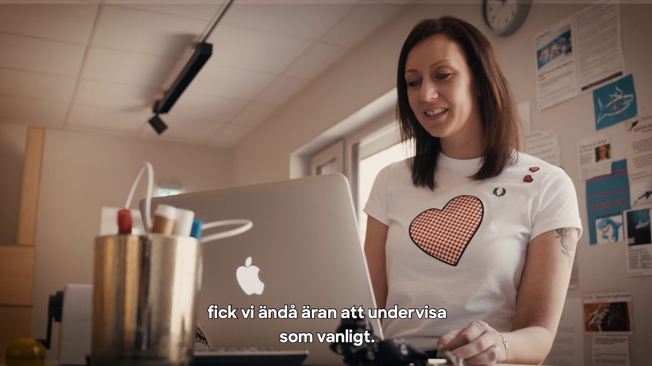 VIDEOKRÖNIKA. Maria Wiman: ”Vi är lärare och vi är samhällsbärare ...