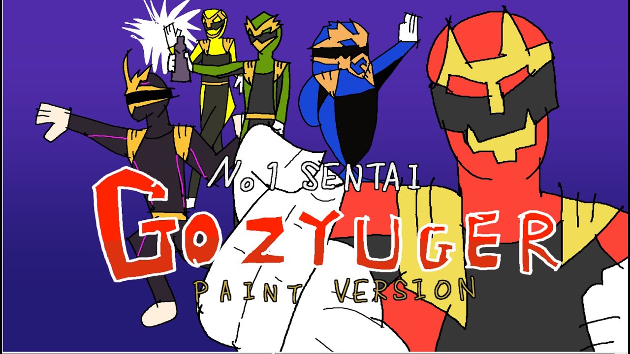 No.1 Sentai Gozyuger WINNER! GOZYUGER! PAINTVERSION - YouTube