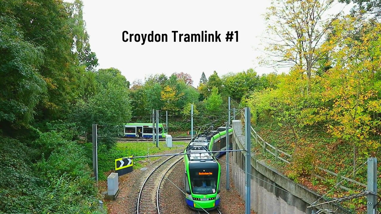 Croydon Tramlink - Central Croydon & Sandilands | Tramlink #1 - YouTube