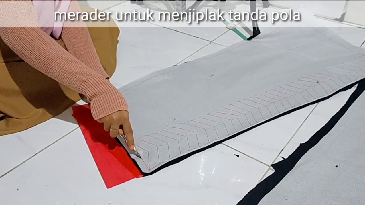 TUTORIAL MEMBUAT ROK LIPIT HADAP 1_ SUCI WULAN NINGSIH - YouTube