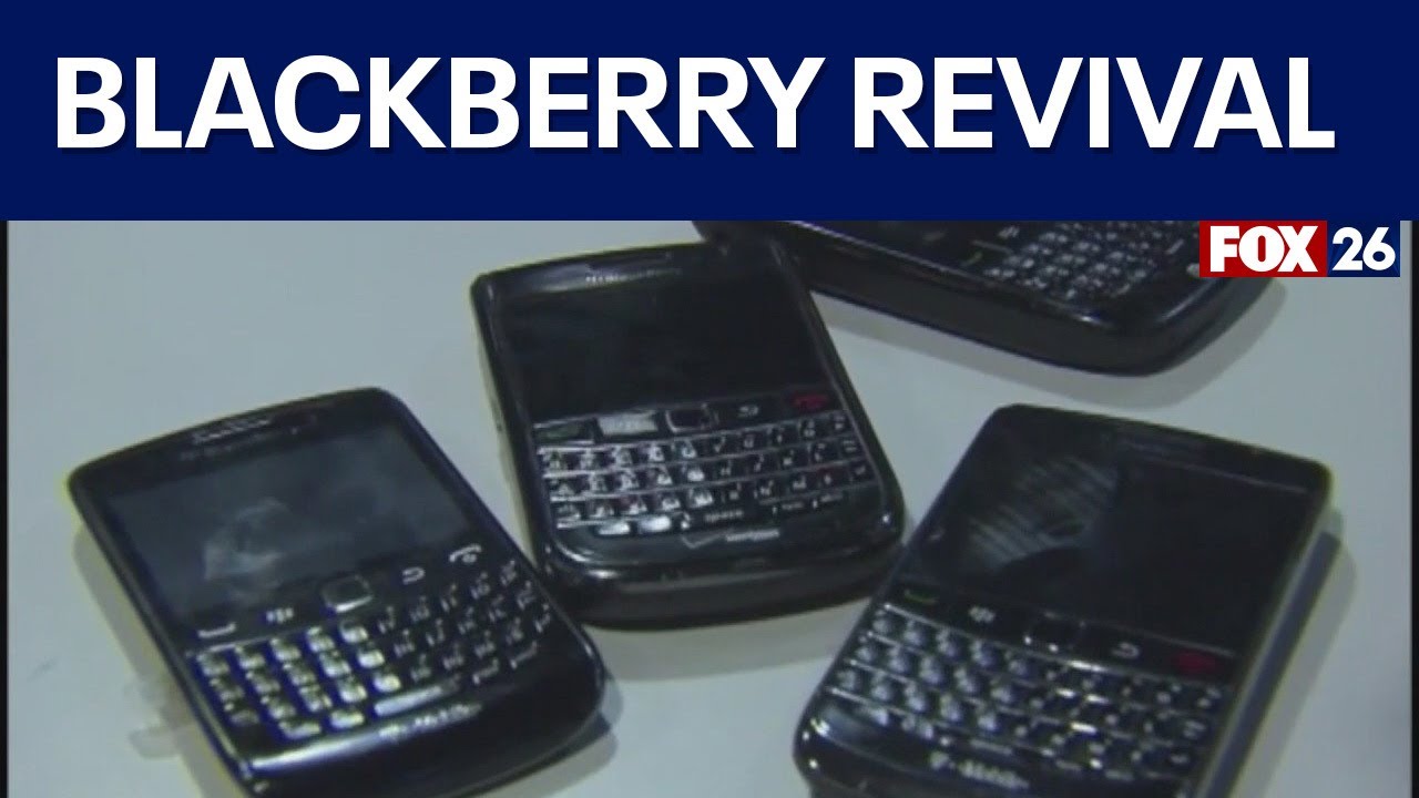 Gen Z sees Blackberry phone revival - YouTube