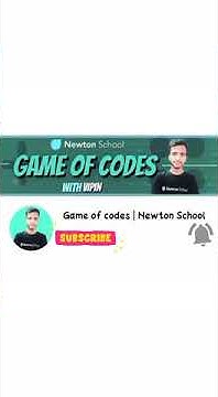 How to learn programming | Curious Vian | Games Of Code | Newton School - YouTube