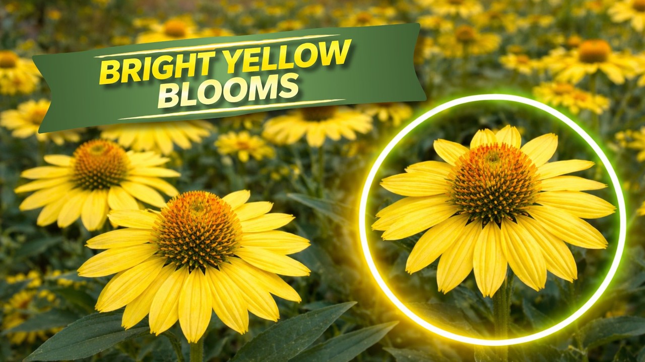 SOMBRERO LEMON YELLOW IMPROVED CONEFLOWER | Echinacea x 'Balsomemyim ...