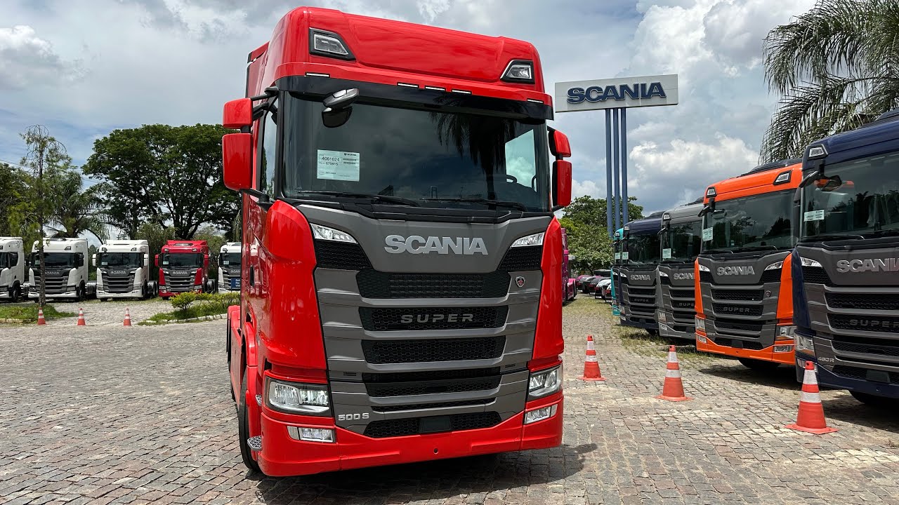 AGORA É POSSÍVEL MONTAR A NOVA COR DA SCANIA | VERMELHO HERO - YouTube