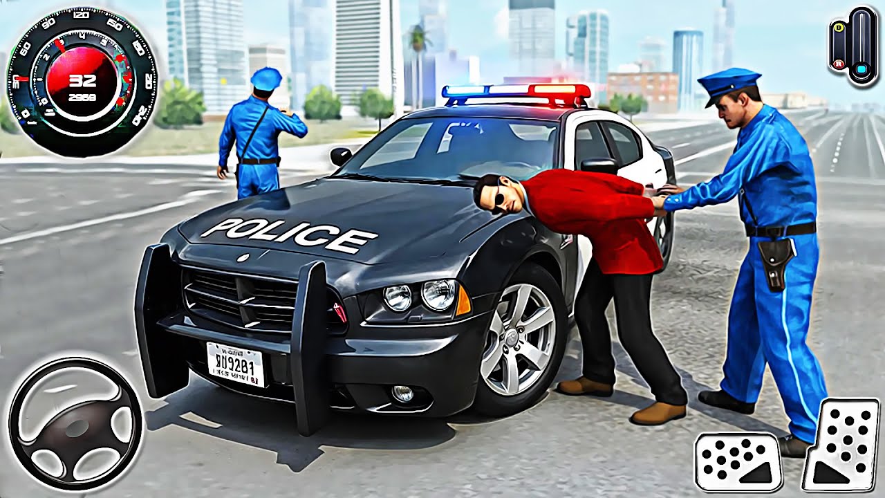 City Police Cop Car Chase Adventure 3D - Rescue Car Driving Simulator ...