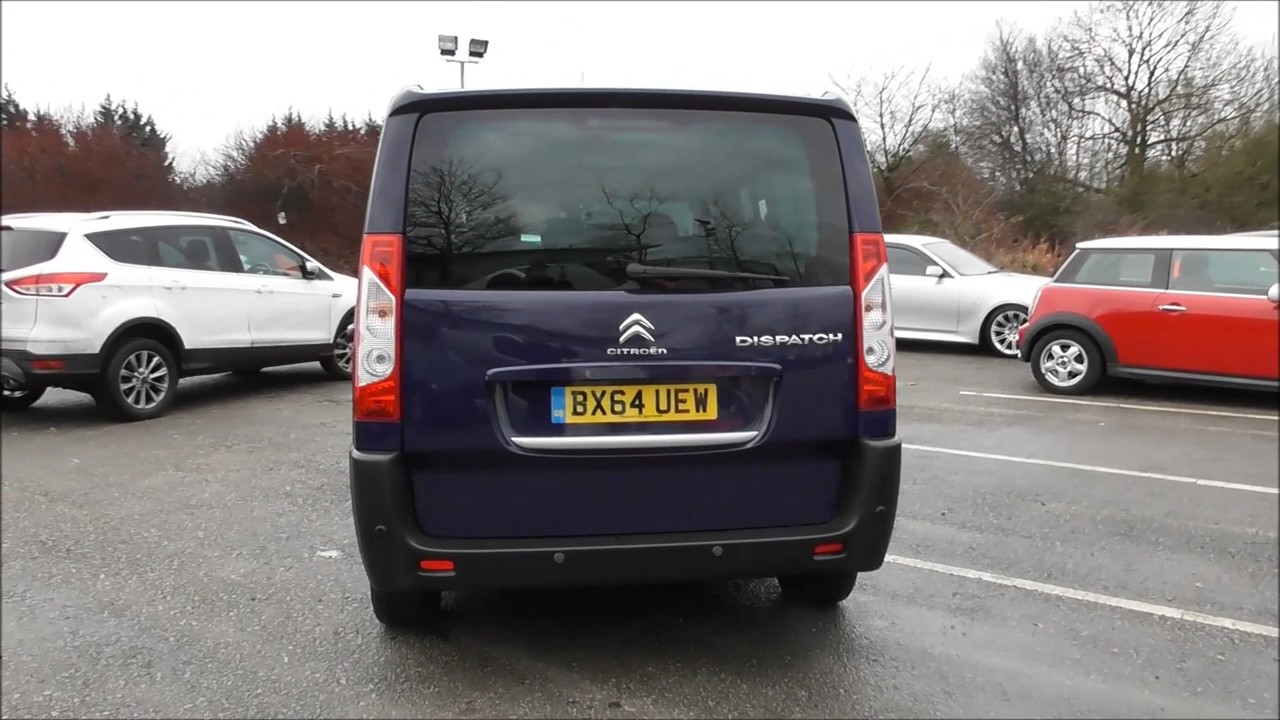 Citroen Dispatch Combi 2.0 HDi 125 L1 SX 5dr [9 Seat] U38675 - YouTube