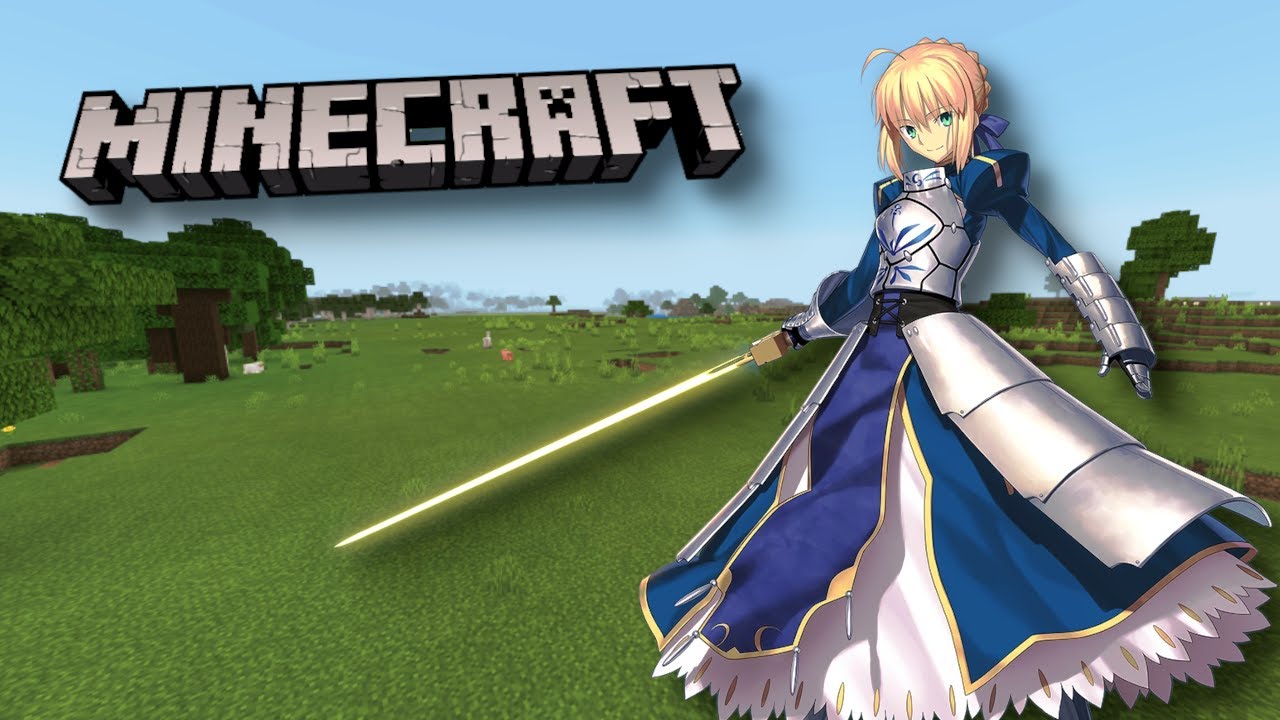 🗡FATE SERIES- MINECRAFT MOD: Armas, habilidades...🗡 - YouTube