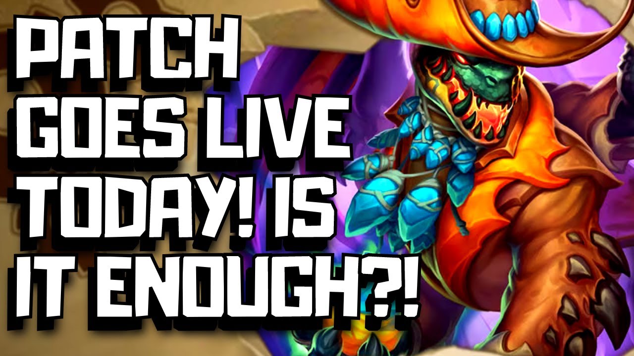 New Patch Notes Are Out! Patch Goes Live TODAY! - YouTube
