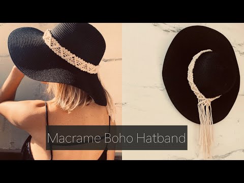 10 DIY Easy Macrame Hat Hangers for Beginners | Macrame for Beginners