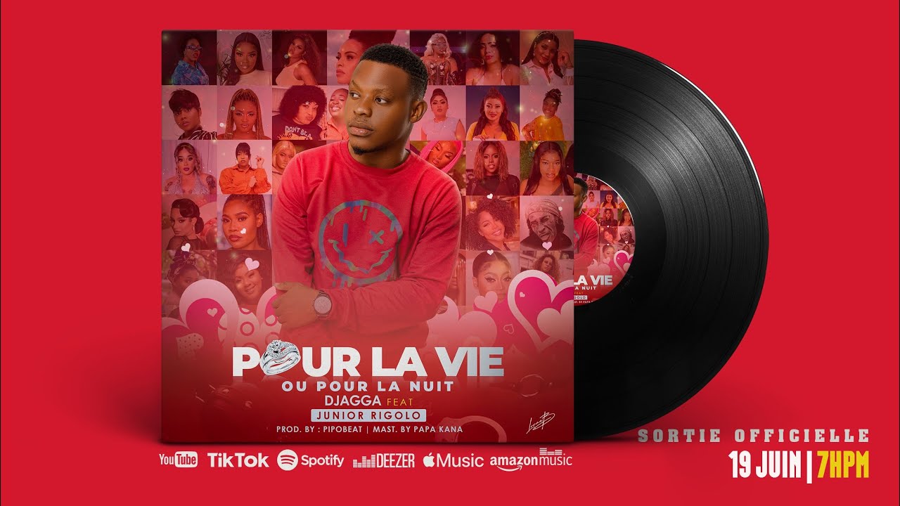 Djagga ft Junior Rigolo - Pour la vie ou pour la nuit - Lyrics video ...