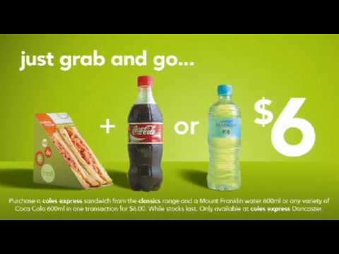 Coles Express in-store retail TV OOH advertsing - YouTube