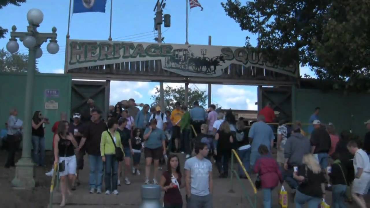 Minnesota State Fair: Midway and Heritage Square - YouTube