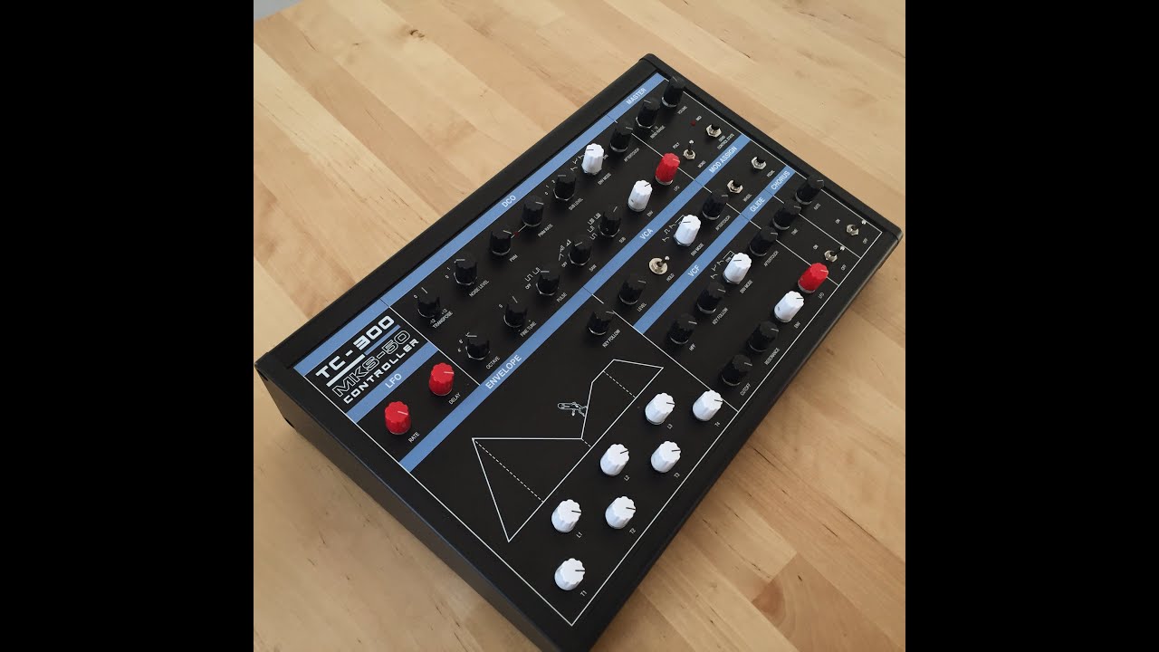 Trying out my custom Roland Alpha Juno / MKS-50 controller - YouTube