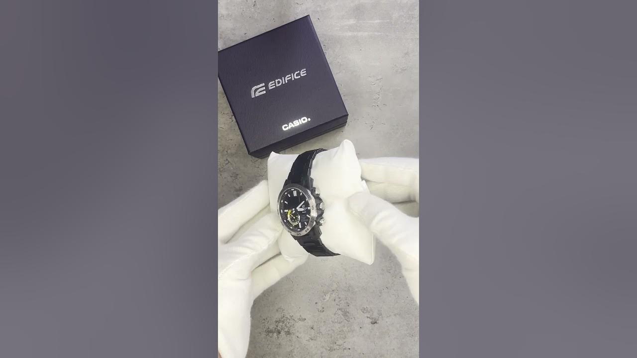 Casio Edifice ECB 40DC - Unboxing - YouTube