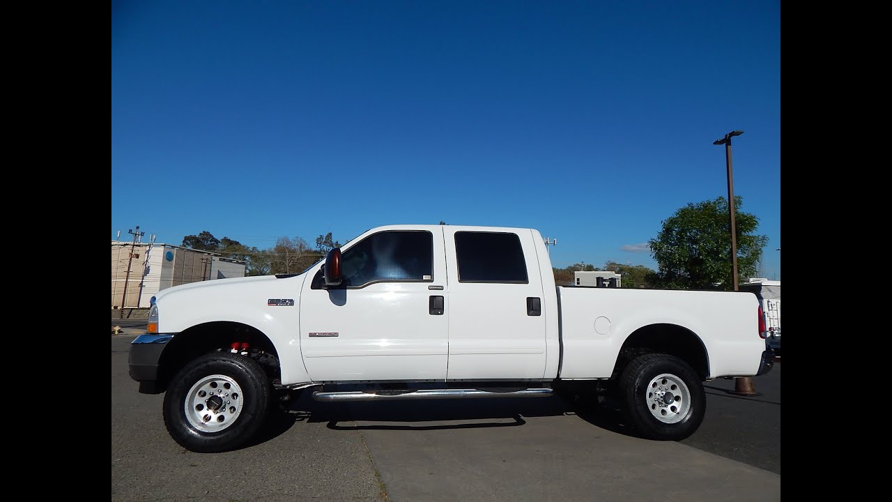 2004 Ford F350 Super Duty Powerstroke Turbo Diesel 4X4 Lariat Crew Cab ...