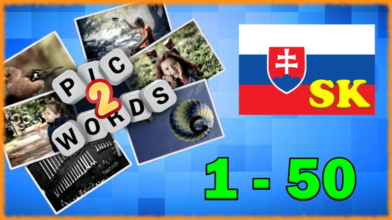 Picwords 2 | lvl 1-50 | Slovenské - SK | Správne odpovede | Answers ...