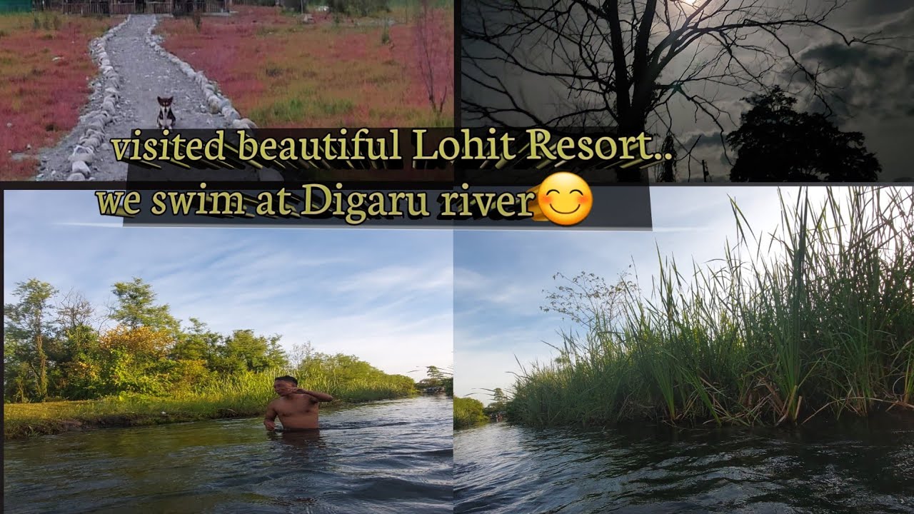 A Day out with my friends..Swimming at Digaru river!#Lohitresort. - YouTube