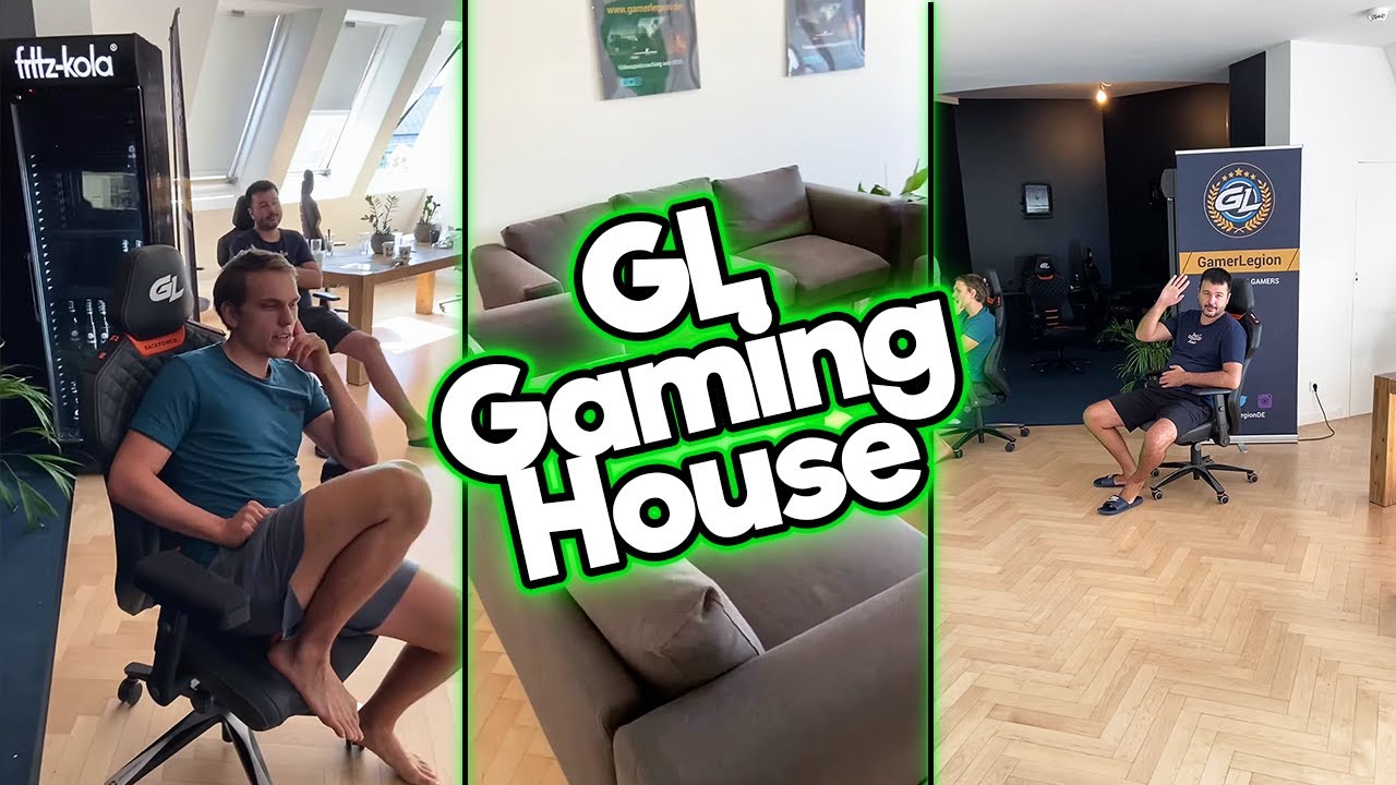 GamerLegion Gaming House Tour - YouTube