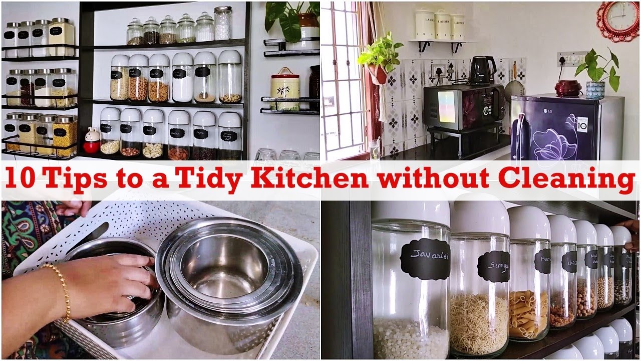 10 Tips to a Tidy Kitchen without Cleaning (Tamil) | Minimalism ...