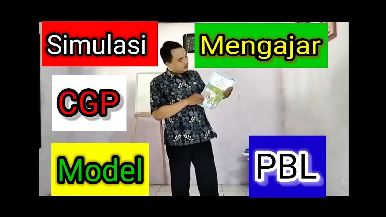 Simulasi Mengajar Guru Penggerak dengan Model PBL - YouTube